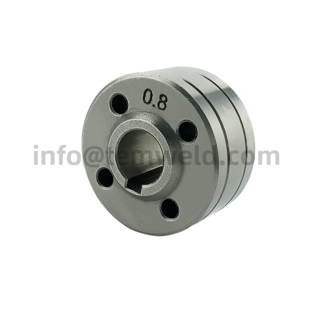 Wire feeding roller - web
