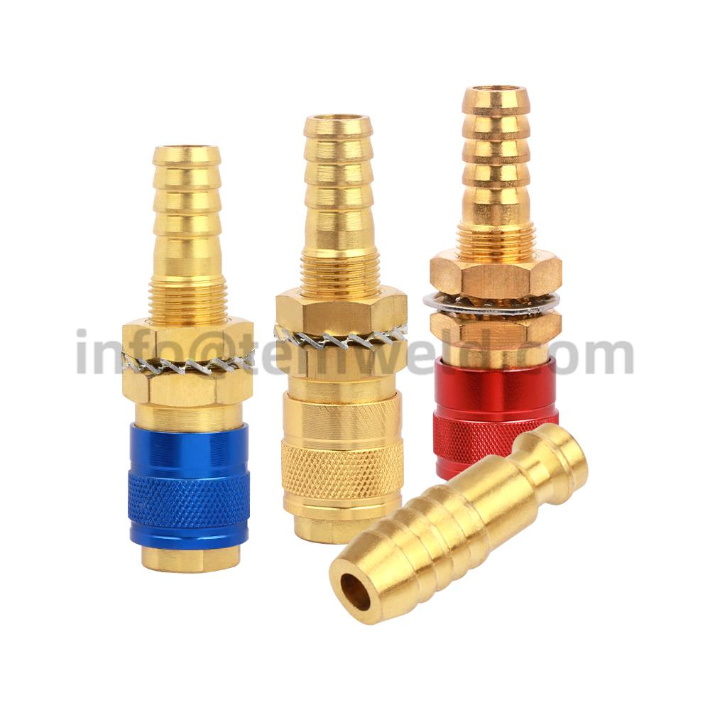 M6 M8 M10 Quick Connector Water Cooled Gas Adapter Quick Connector - web