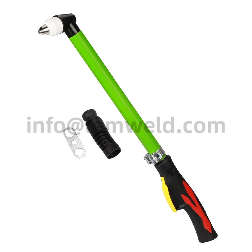 P80 Torch Extended green handle Body - web