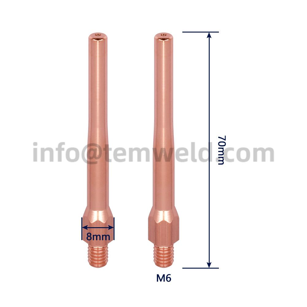 Robot conductive nozzle Robot Long Contact Tip - web
